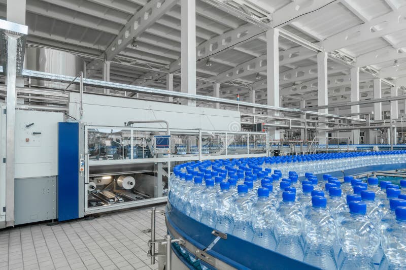 For the Production of Plastic Bottles Factory Stock Photo - Image of ...