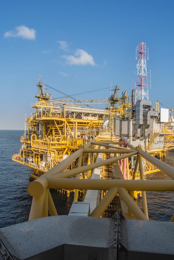 Production platform stock image. Image of machine, industrial - 51318445