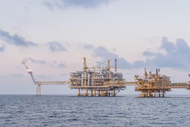 Production platform stock image. Image of machine, engineering - 51317195