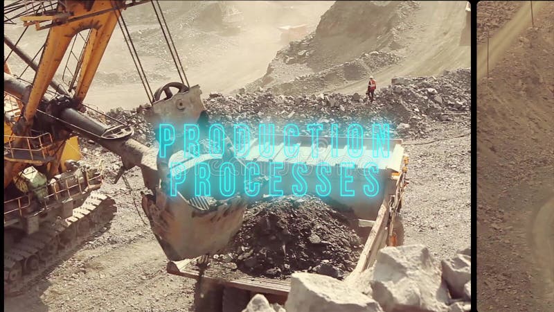 Production Process Opening Frame. Production Process Opener Stock Video ...