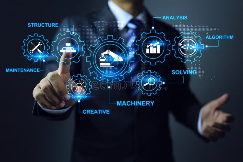 Production processes stock photo. Image of innovation - 294326164