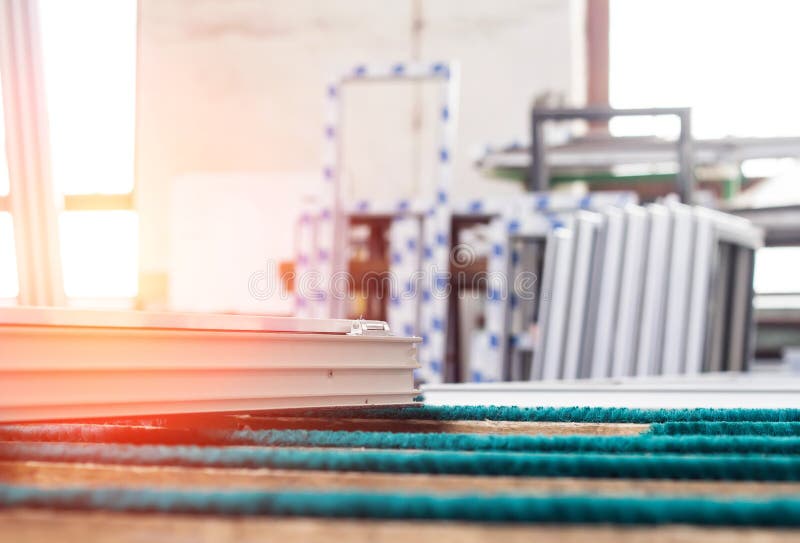 Production of Pvc Windows, Pvc Windows Manufacturing Workshop, Windows ...