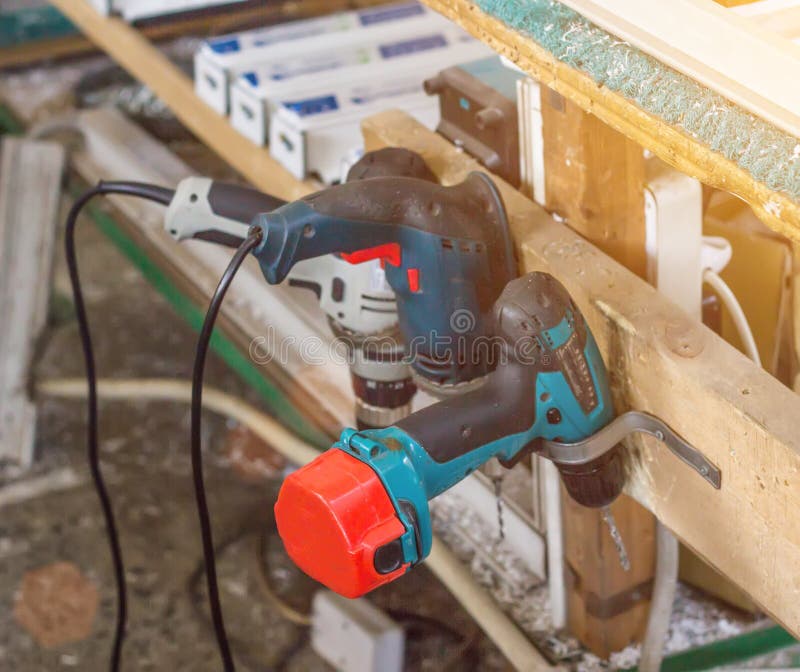 Production of PVC Windows, Plastic Pvc Frames, Tools, Screwdrivers and ...