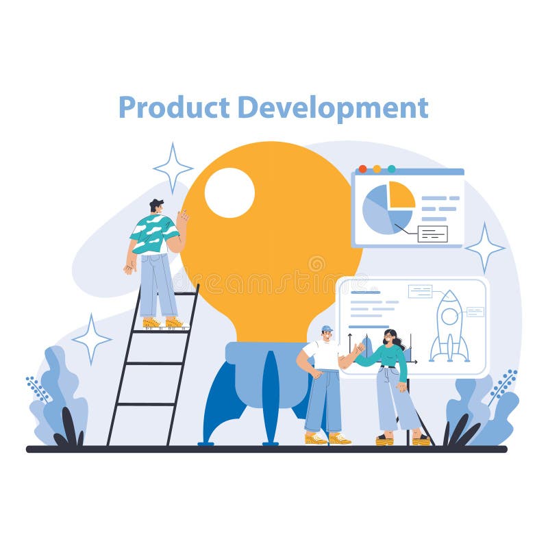 Production and Quality Concept. Flat Vector Illustration. Stock Vector ...