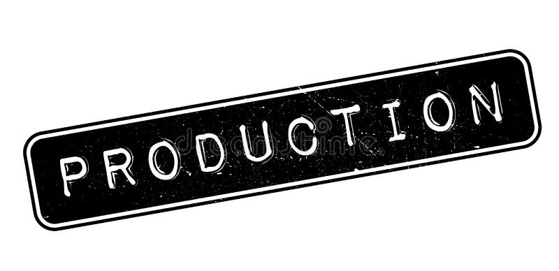Production rubber stamp stock illustration. Illustration of formation ...