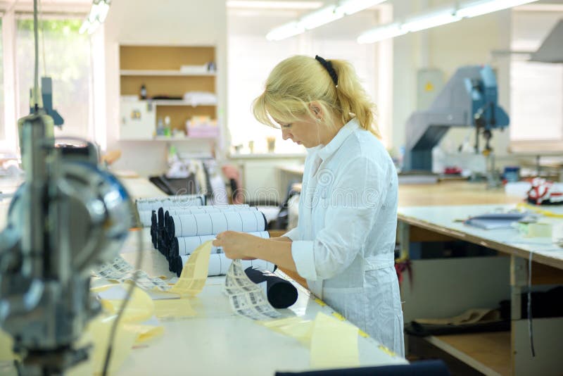 Production Shop of Seamstresses Editorial Stock Photo - Image of ...