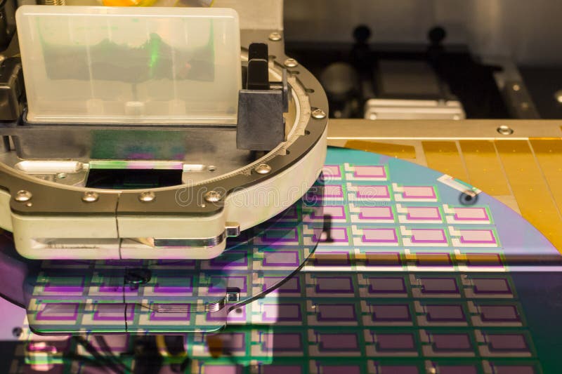 Production of Small Thin Bending Display with Printing Technology Stock ...