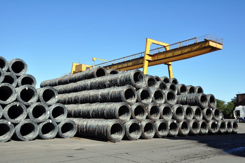 Production of Steel in a Steel Mill - Production in Heavy Industry ...