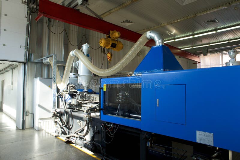 Production Tape in a Small Factory Stock Image - Image of electronic ...