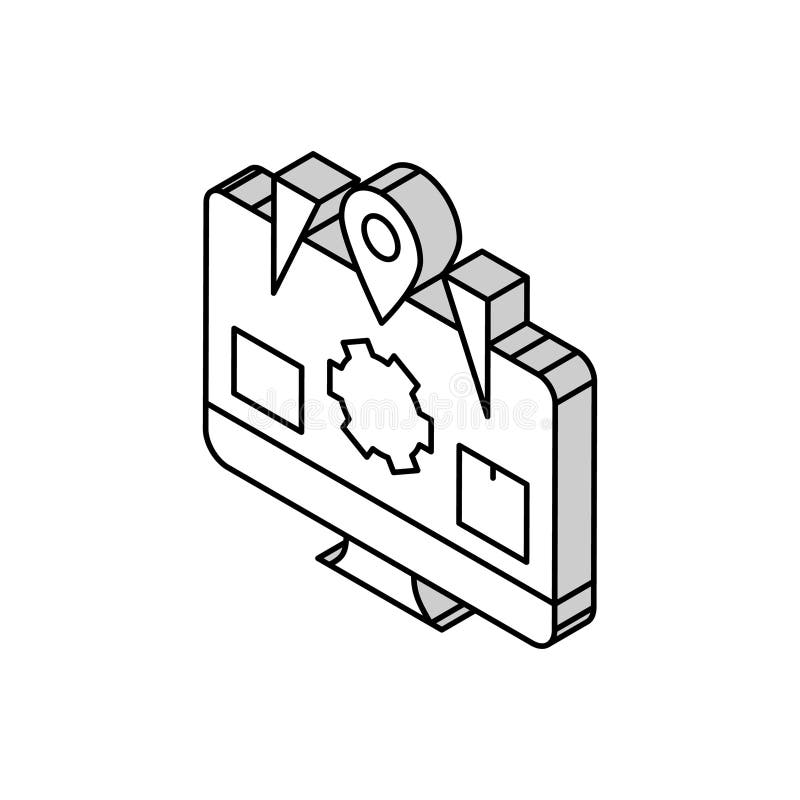 Production To Client Logistics Process Isometric Icon Vector ...