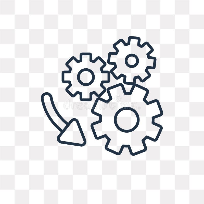 Production Vector Icon Isolated on Transparent Background, Production ...