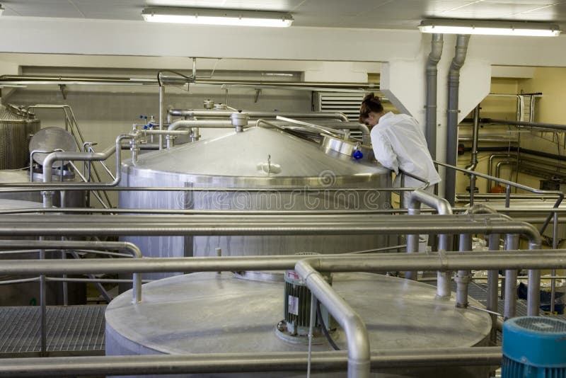 Production of a wine glass stock image. Image of blow - 13383159