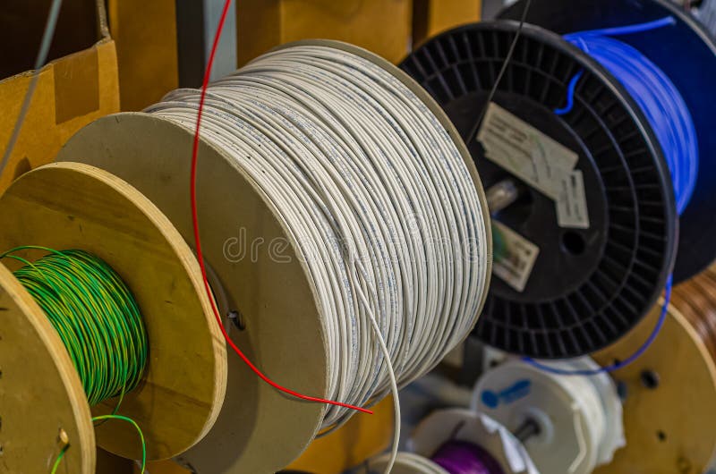 Aluminium Conductor Wire Manufacturing Plant Stock Photos - Free ...