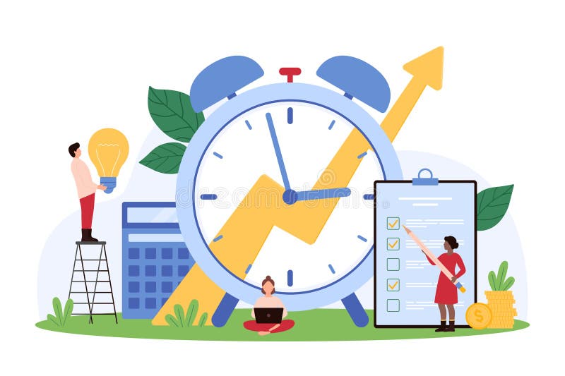 Productive Strategy of Time Management, Business Project Organization ...