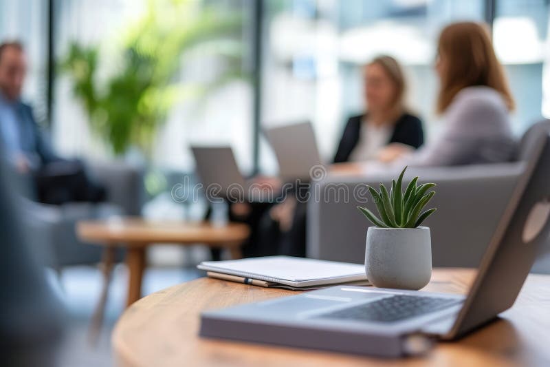 Productive Team Meeting in Comfortable Office Setting Stock Image ...