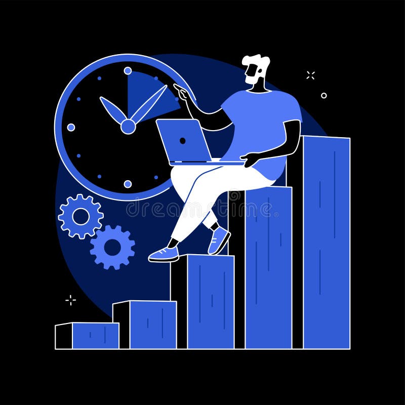 Productivity Abstract Concept Vector Illustration. Stock Vector ...