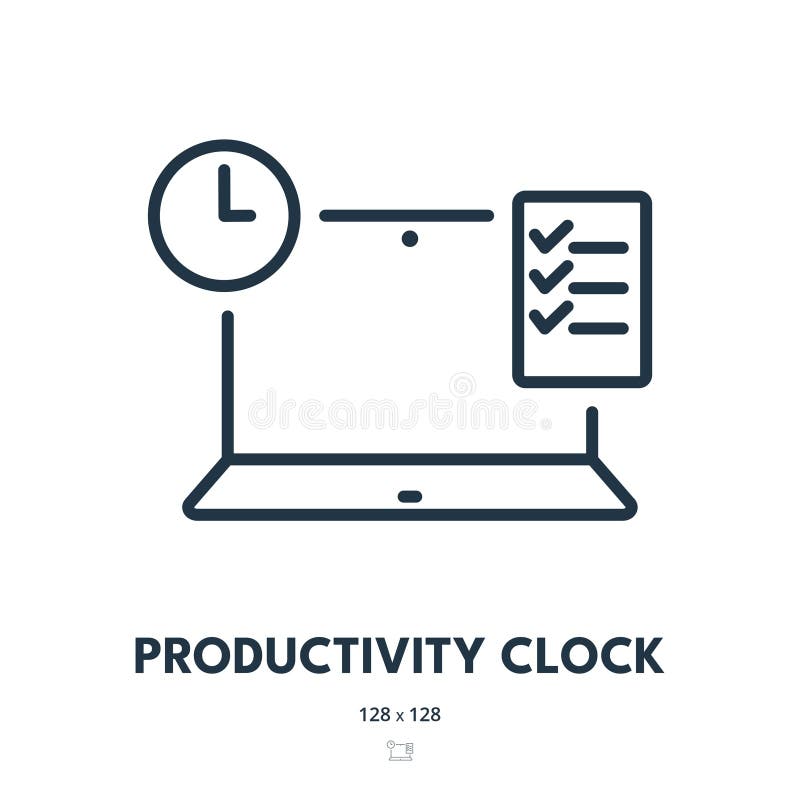 Time Efficiency Icon. Productivity, Effectiveness, Performance ... Time Efficiency Icon. Productivity, Effectiveness, Performance ...