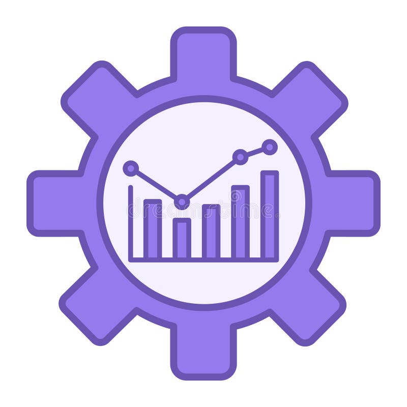 Productivity Color Icon. stock vector. Illustration of increase - 312385015