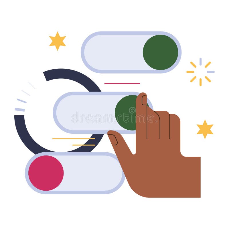 Employee Performance Productivity Efficiency Growth Stock Illustrations ...