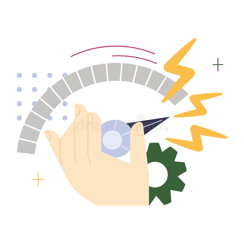 Employee Performance Productivity Efficiency Growth Stock Illustrations ...