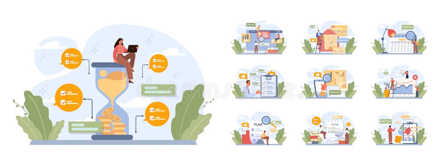 Employee Performance Development Stock Illustrations – 7,291 Employee ...