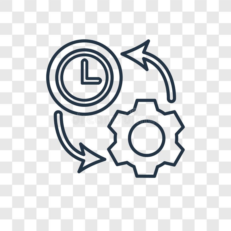 Efficiency Icon Vector Isolated on White Background, Logo Concept of ... Efficiency Icon Vector Isolated on White Background, Logo Concept of ...
