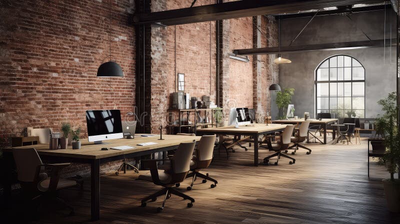 Productivity Design Office Background Stock Image - Image of innovation ...