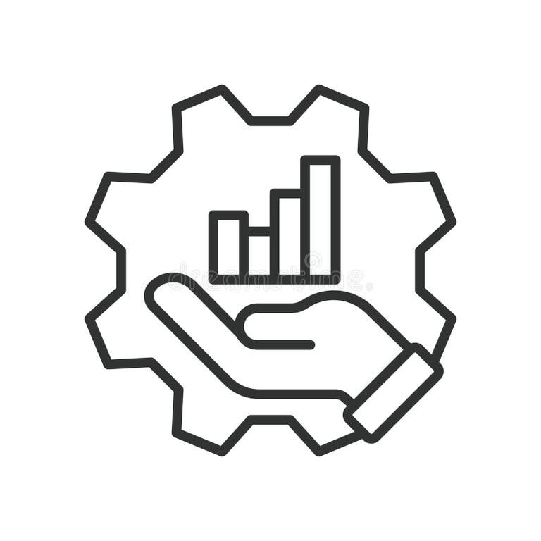 Productivity, Icon in Line Design. Productivity, Time Management ...