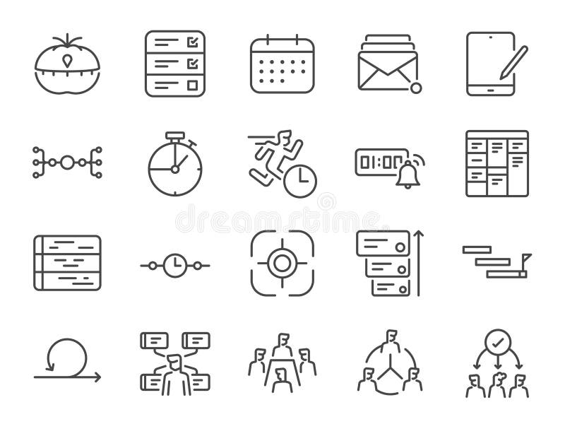 Meeting Line Icon Set. Included Icons As Meeting Room, Team, Teamwork ... Meeting Line Icon Set. Included Icons As Meeting Room, Team, Teamwork ...