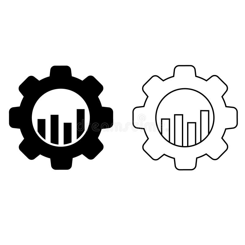 Productivity Vector Icon. Production Sign. Efficiency Illustration ...