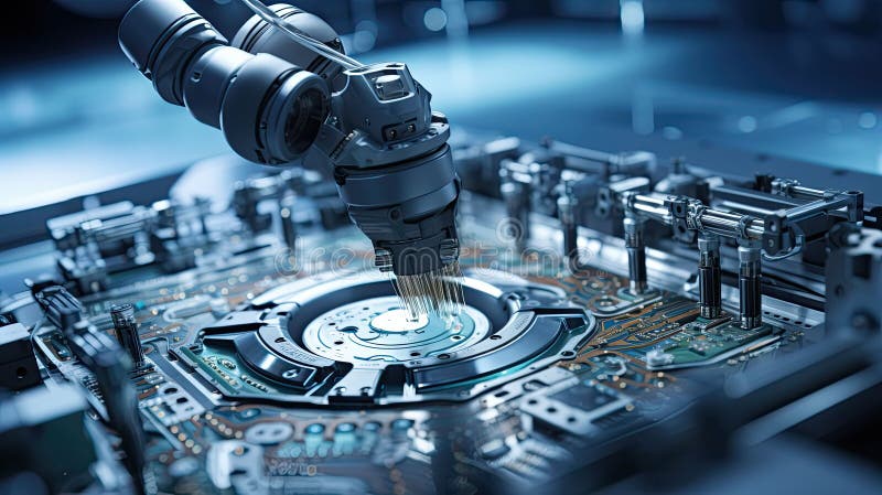 Productivity Improve Technology Stock Illustration - Illustration of ...