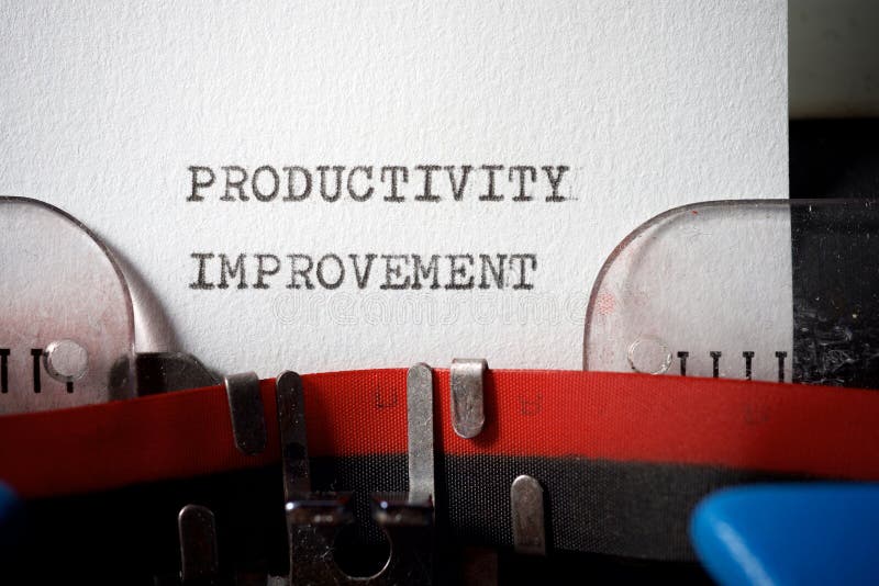 Productivity Improvement Phrase Stock Photo - Image of retro, recovery ... Productivity Improvement Phrase Stock Photo - Image of retro, recovery ...