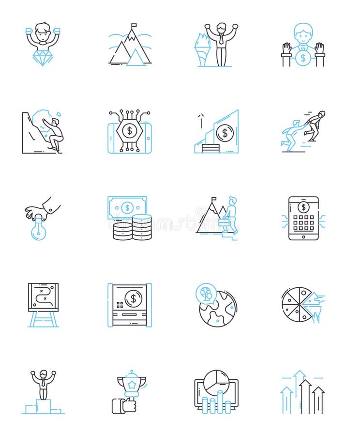 Productivity Metrics Linear Icons Set. Efficiency, Outputs, Metrics ... Productivity Metrics Linear Icons Set. Efficiency, Outputs, Metrics ...