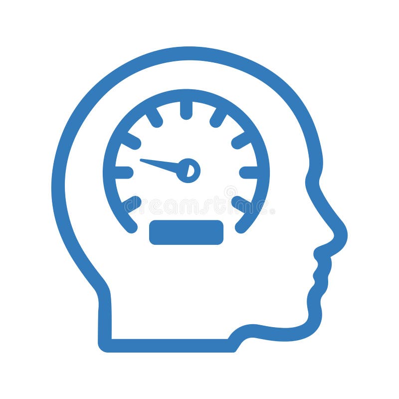 Productivity Performance Icon. Chart and Gear Symbol Up Arrow. Vector ...