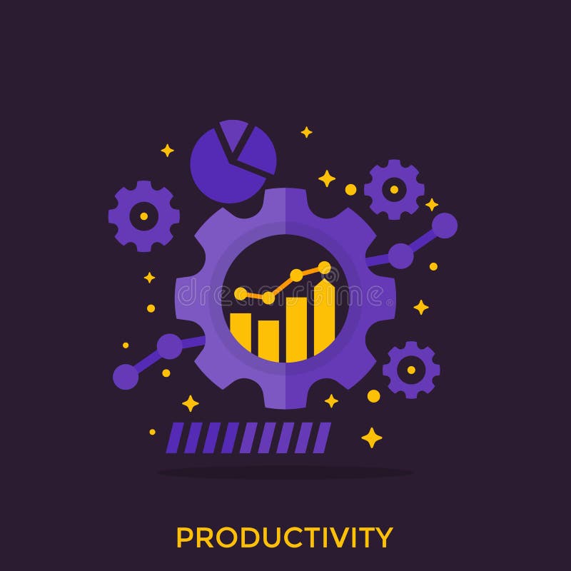Productivity, Productive Capacity, Vector Stock Vector - Illustration ...