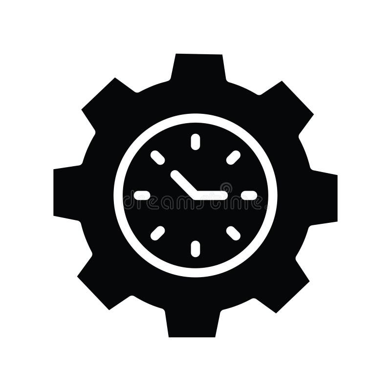Productivity Vector Solid Icon Design Illustration. Product Management ...