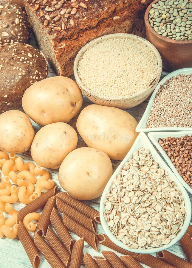 Carbohydrates - a Basic Source of Energy for the Human Body. Stock ...