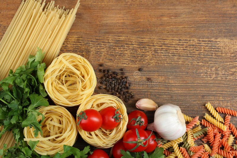 Products for cooking pasta stock image. Image of cooking - 73837393