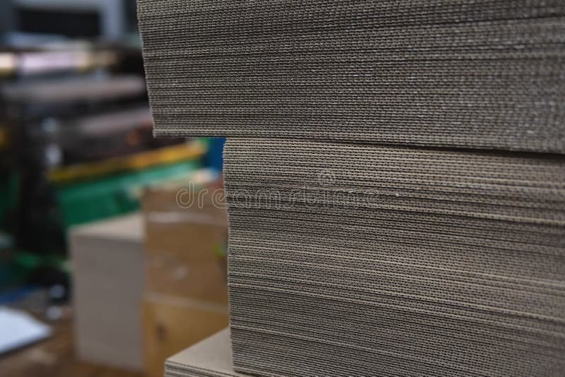 Products and Corrugated Cardboard. Factory for the Manufacture and ...