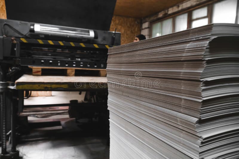 Products And Corrugated Cardboard. Factory For The Manufacture And ...