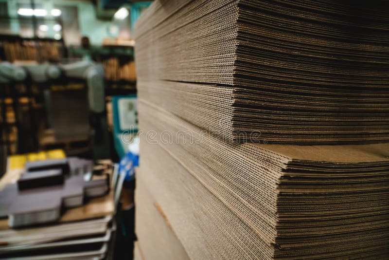 Products and Corrugated Cardboard. Factory for the Manufacture and ...