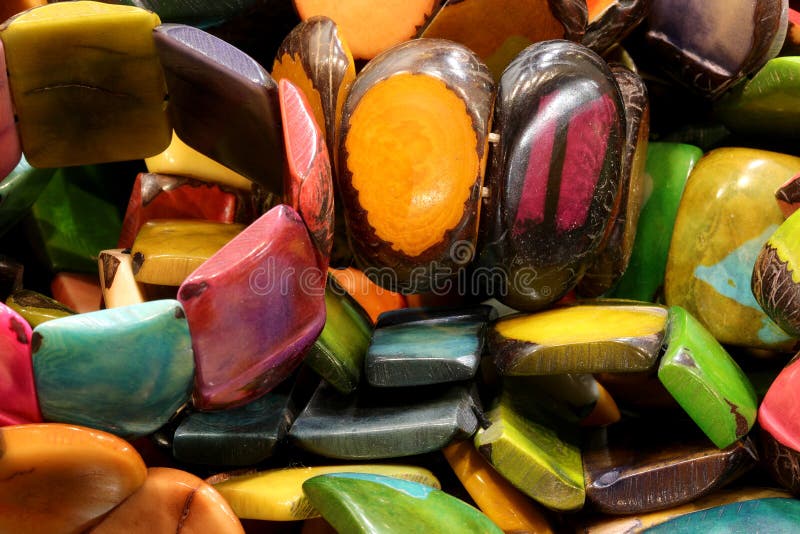Products Created with the Tagua Nut Also Called Vegetable Ivory Stock ...