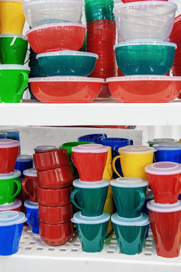 The Products of Plastic Ware, Subjects of Care of Plants on Display in ...