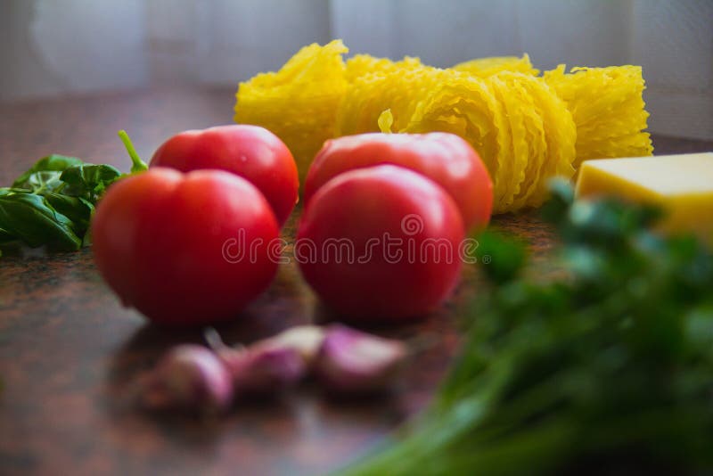 Products on the table stock image. Image of table, food - 47076603