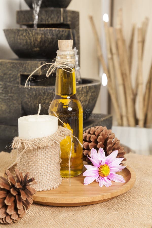 Products To Perform Body Massage in the Spa Stock Photo - Image of lady ...