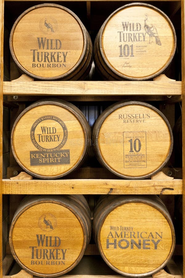 Products of Wild Turkey Bourbon Distillery Editorial Image - Image of ...
