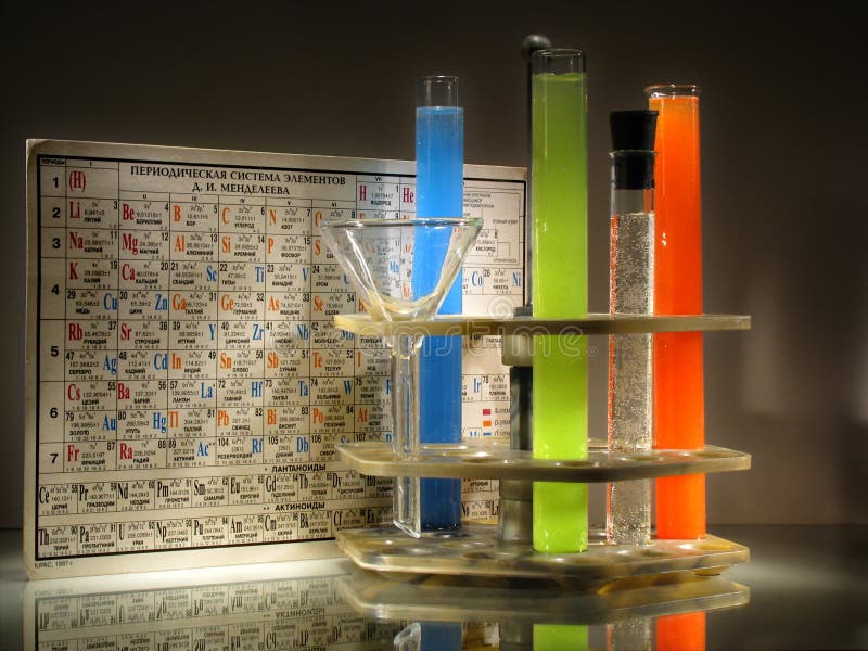 Produits chimiques image stock. Image of science, table - 8097815