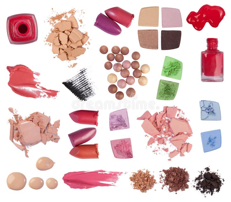 Produits de maquillage image stock. Image du languette - 28204775