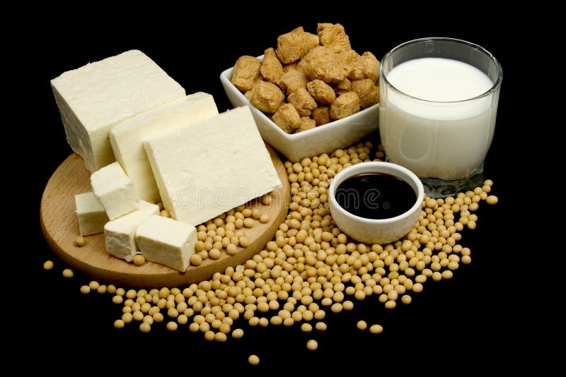 Produits de soja image stock. Image du nourriture, régime - 5189909