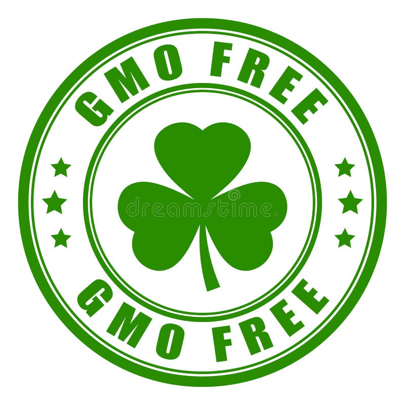 Produto Natural Isento De Ogmo Ilustração do Vetor - Ilustração de ...